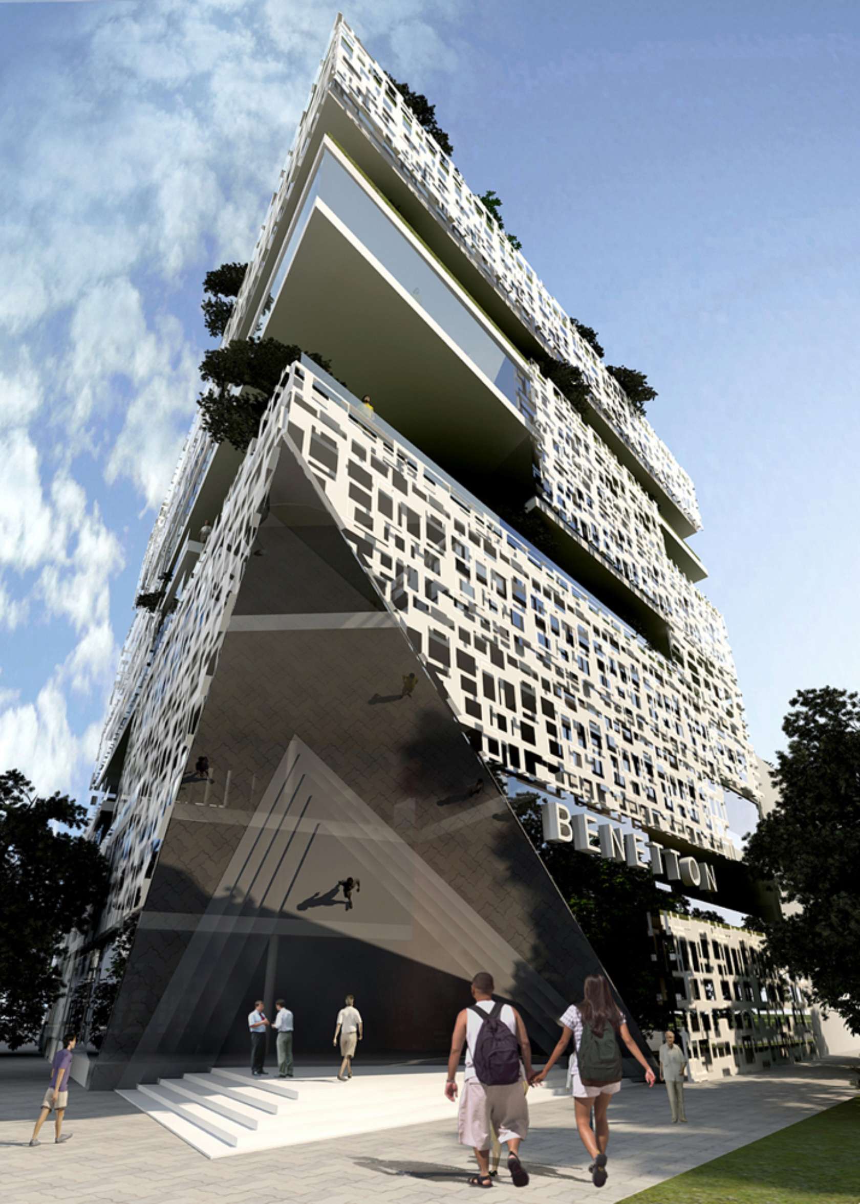 Benetton Headquarters in Tehran - Architizer