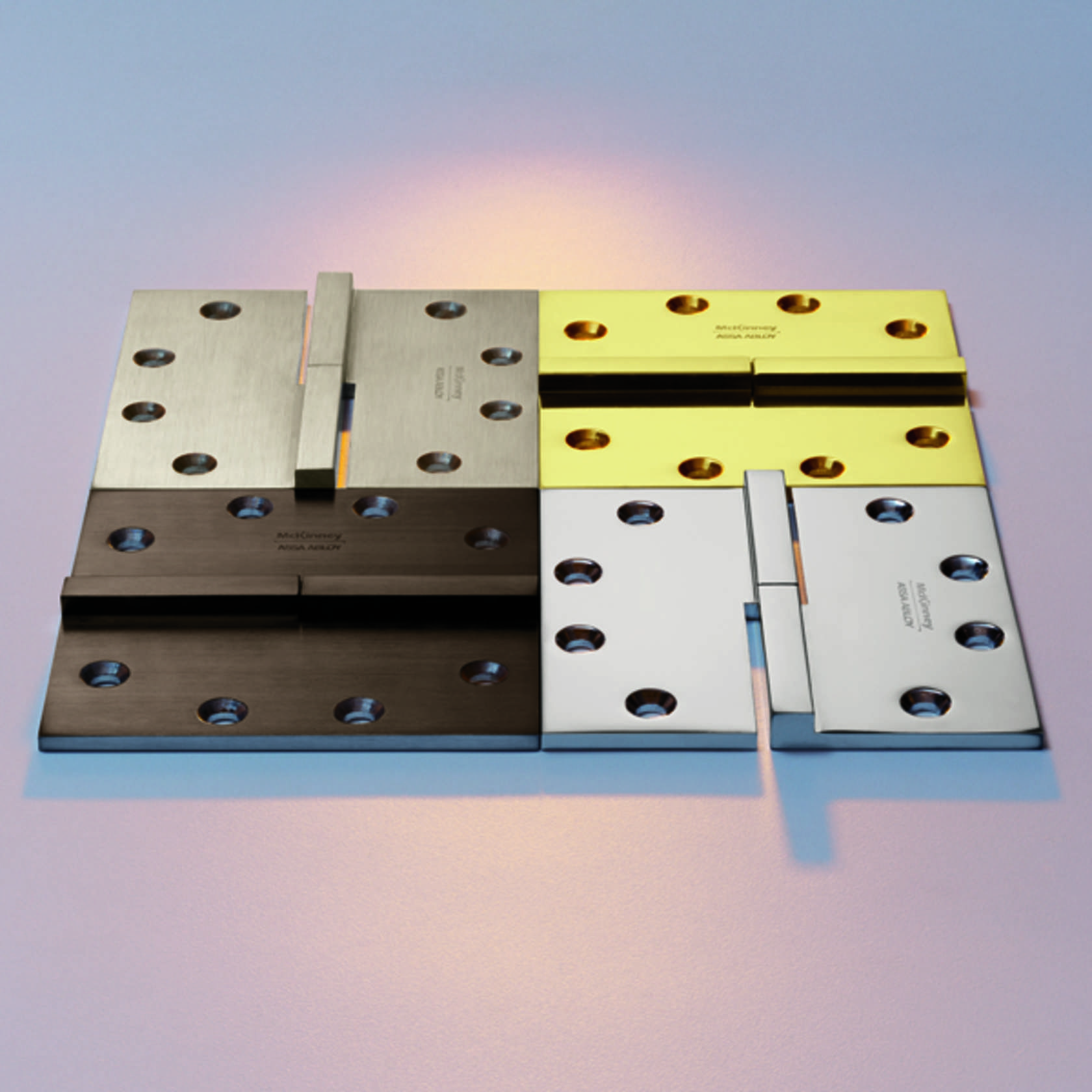 Square Barrel Hinges