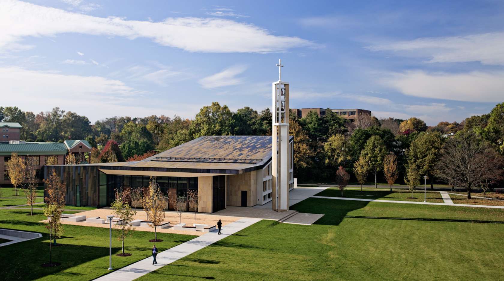 Sacred Heart University Chapel of the Holy Spirit - Architizer