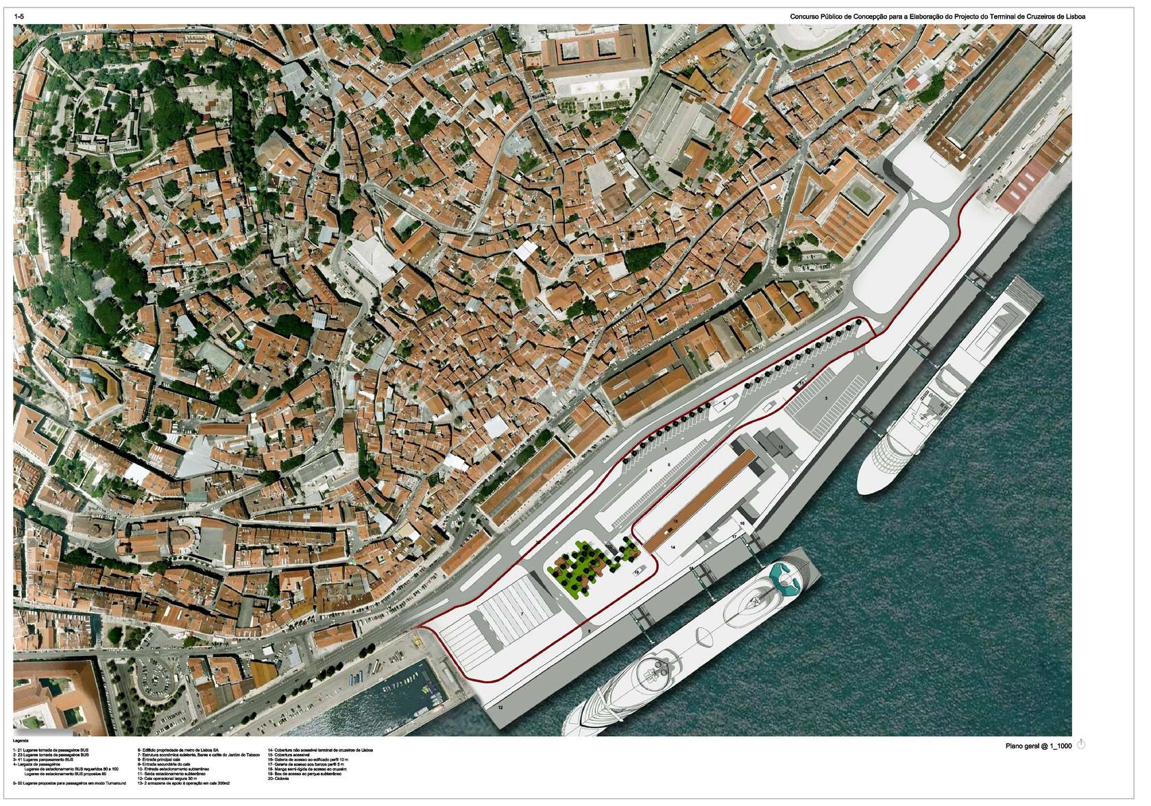 International Competion for the New Cruise Terminal in Lisbon - Architizer