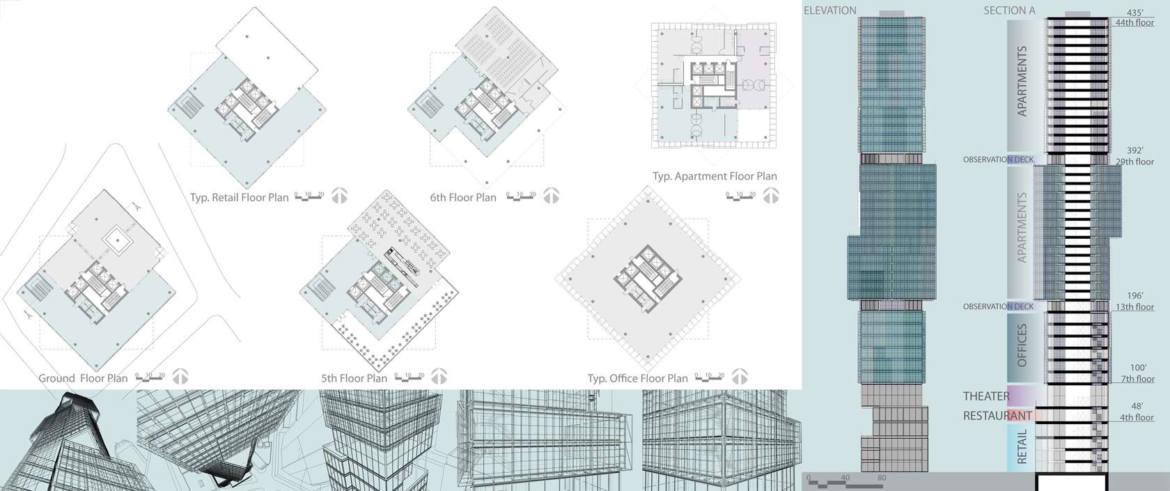 Mixed Use Tower - Architizer