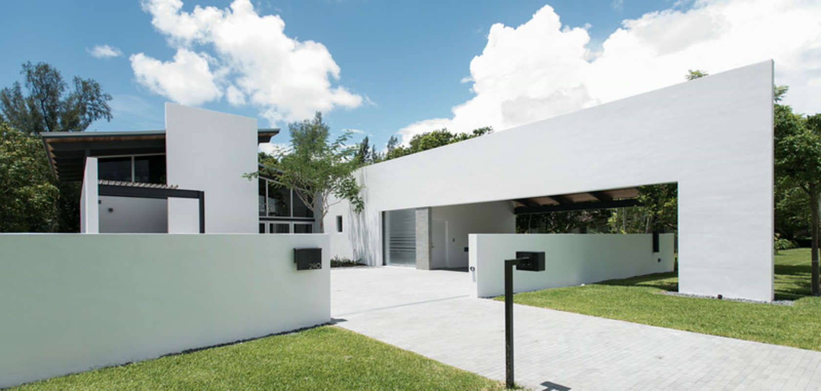 Small Modern Homes Architecture Miami Miami Modern House Architizer