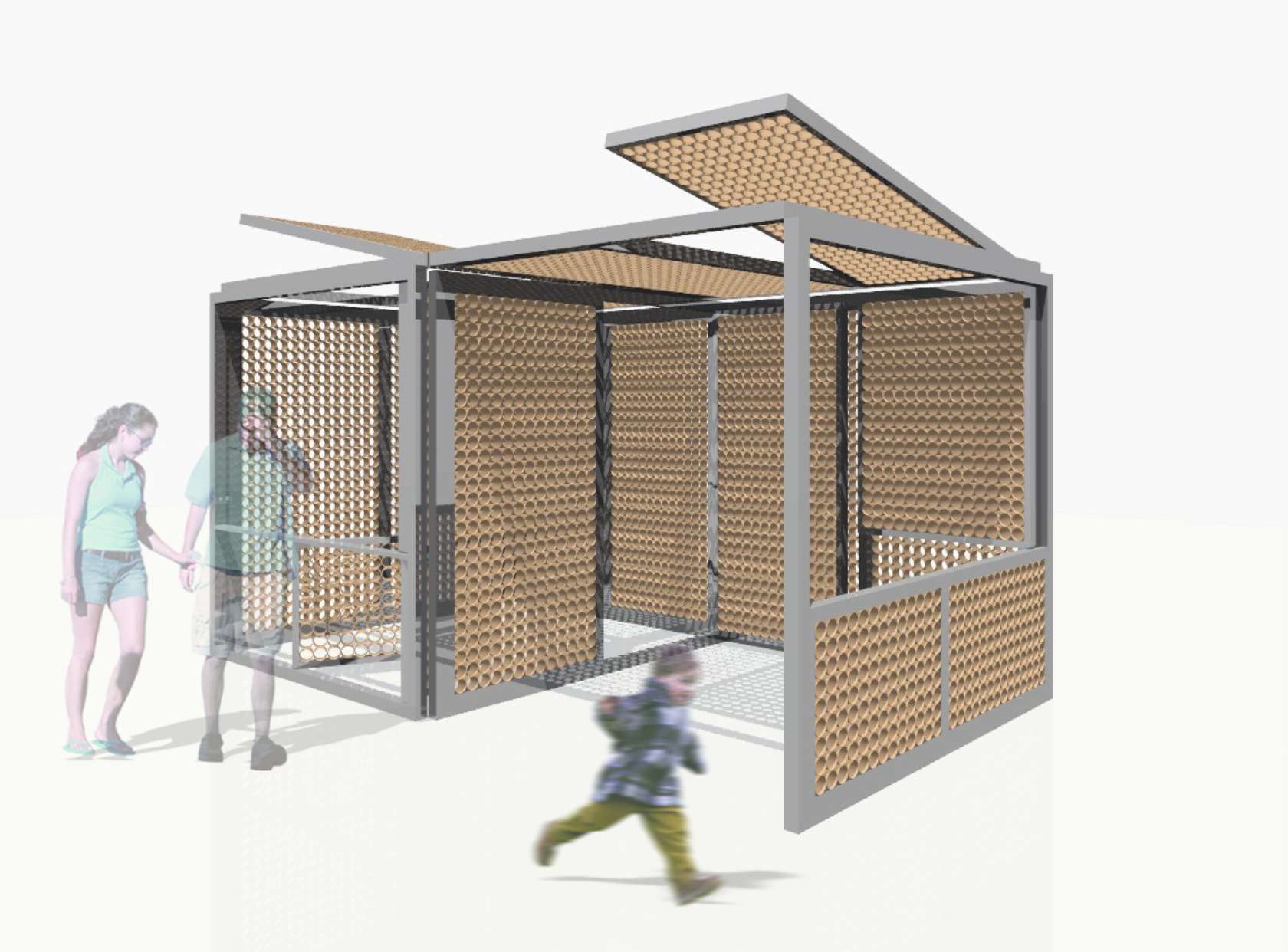 Weekend Market Temporary Structure - Architizer