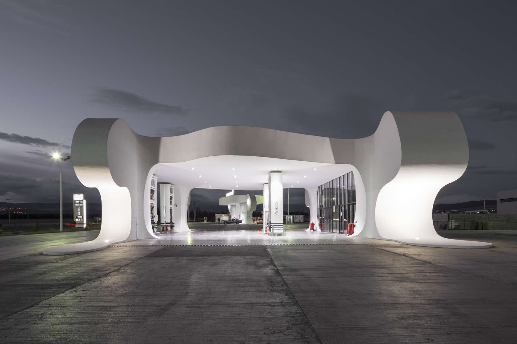 Highway Rest Stops - Architizer